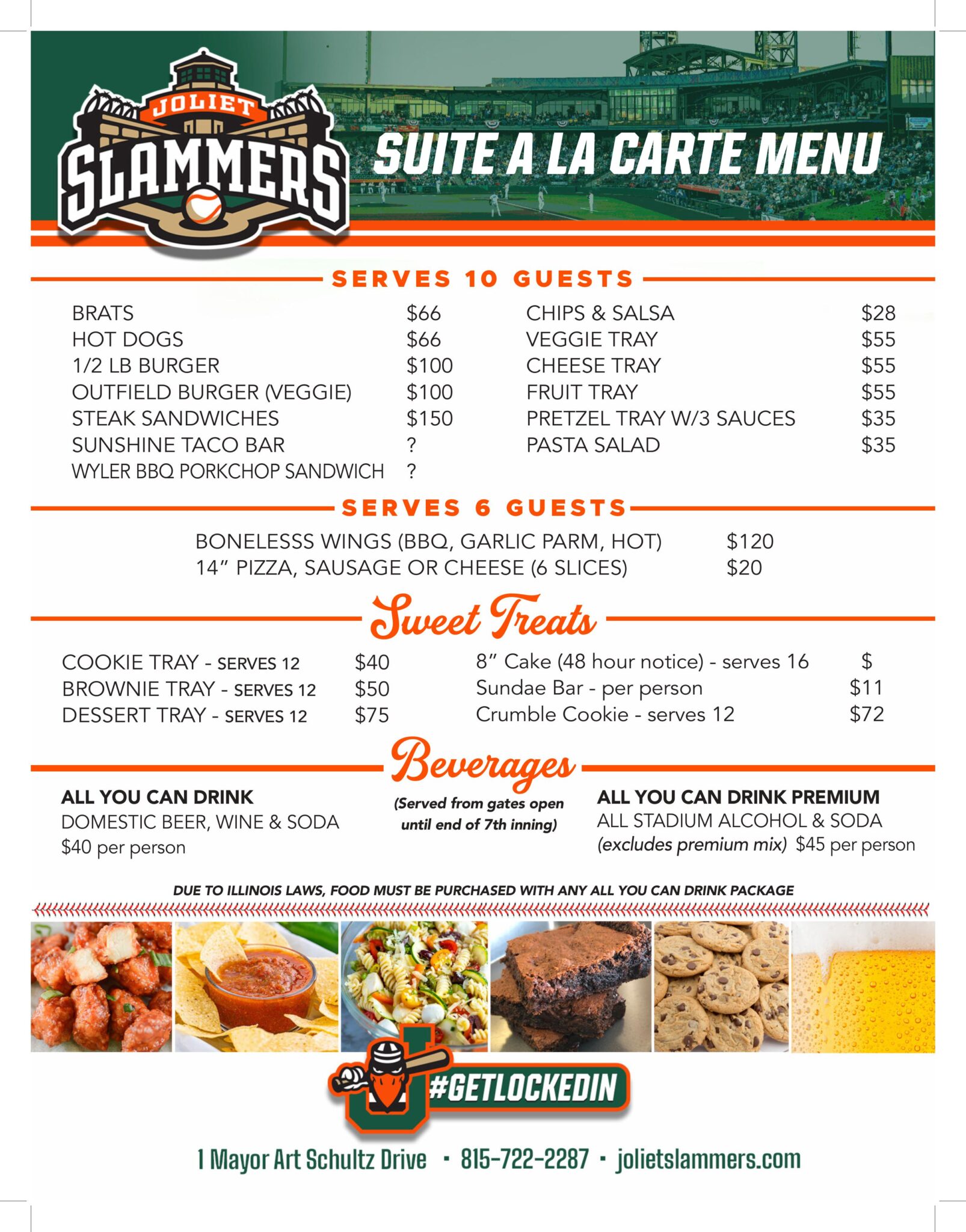 Luxury Suite Tickets – Joliet Slammers Pro Baseball